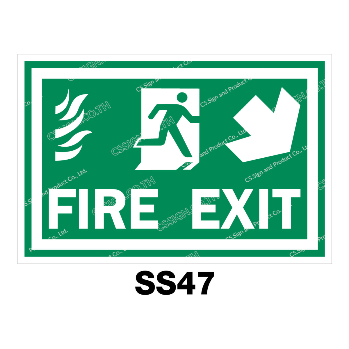 FIRE EXIT – CSSIGN